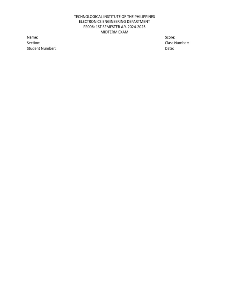 Ee Template | PDF