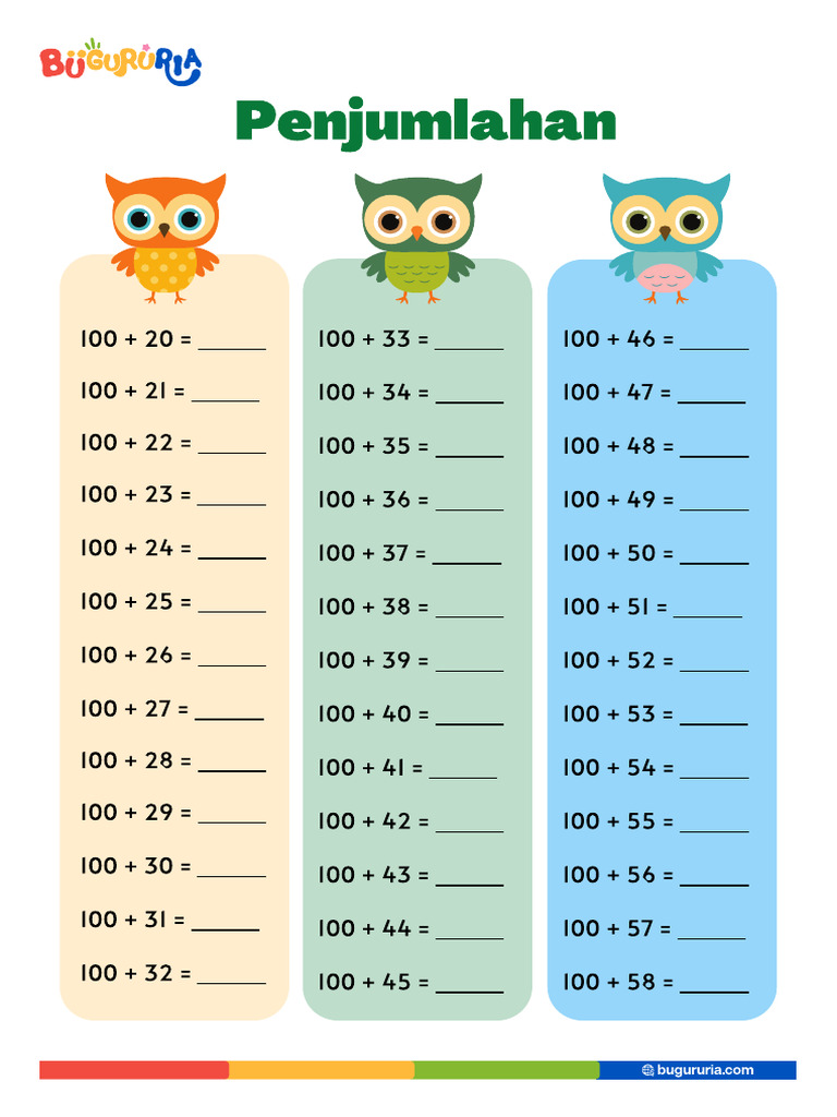 Penjumlahan Ratusan | PDF