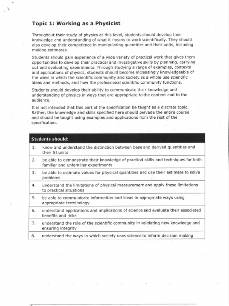 SPEC POINTS AS and A | PDF