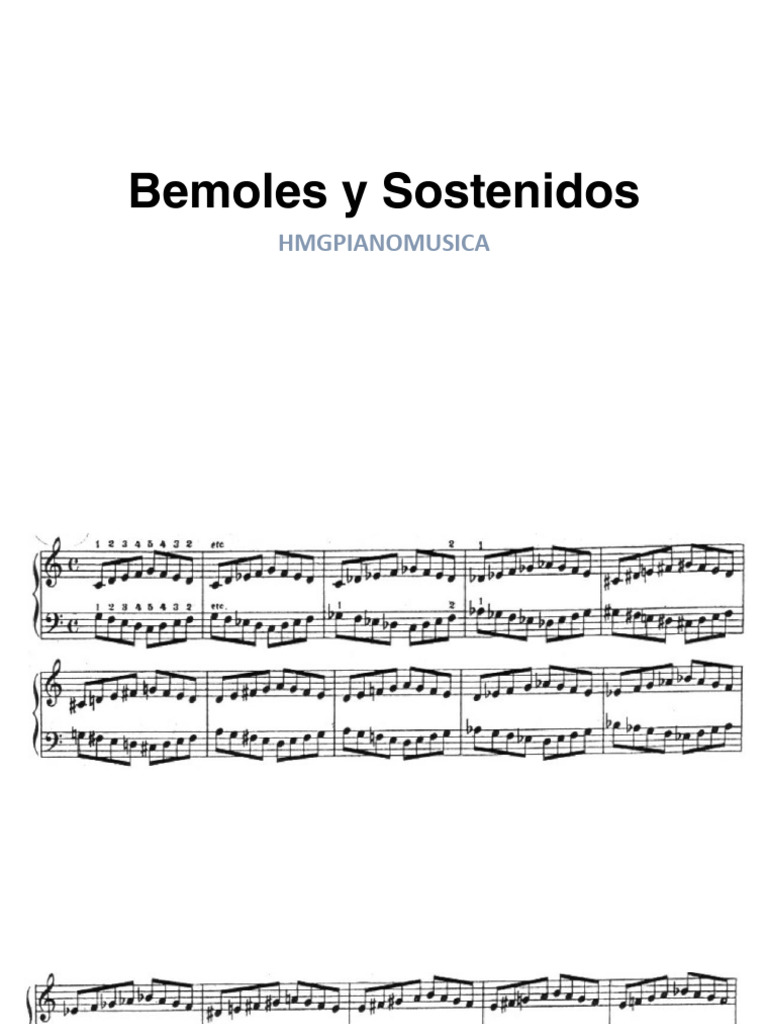 Bemoles y Sostenidos | PDF