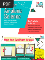 Loop-the-Loop Paper Airplane Guide | PDF | Airplane | Gliding