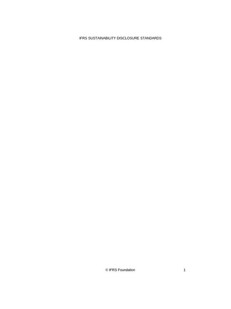 2.2 Issb 2023 A Ifrs s2 Climate Related Disclosures 1 | PDF | Climate ...