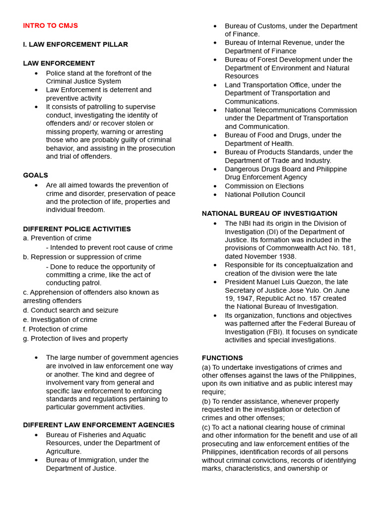 Intro To CJS | PDF | Plea | Prosecutor