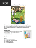 Toddler Car Seat Cover Sewing Guide | PDF | Seam (Sewing) | Sewing