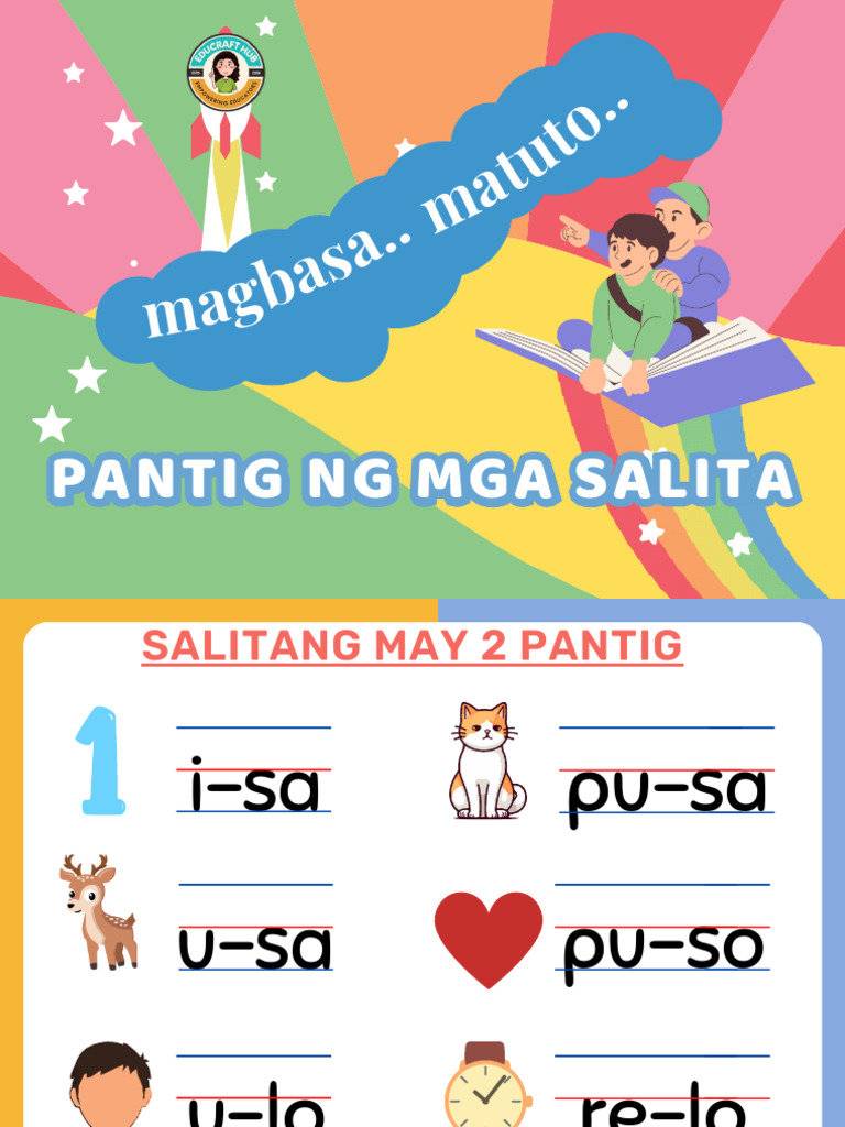 Pantig NG Mga Salita | PDF