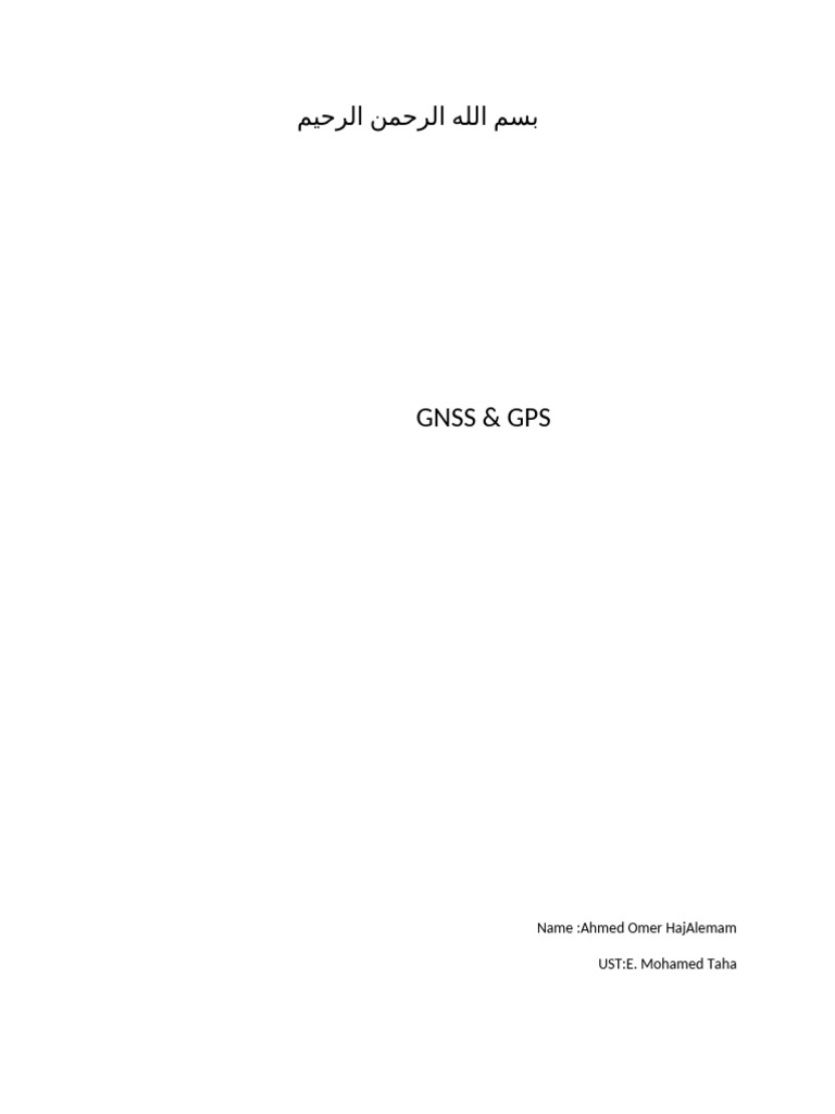 GPS and GNSS | PDF