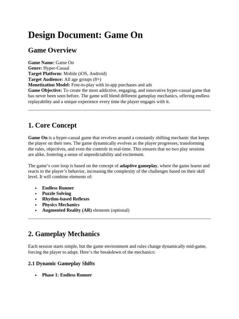 Design Document | PDF