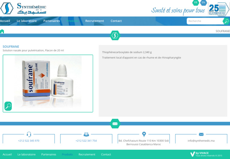 Soufrane Synthemedic | PDF