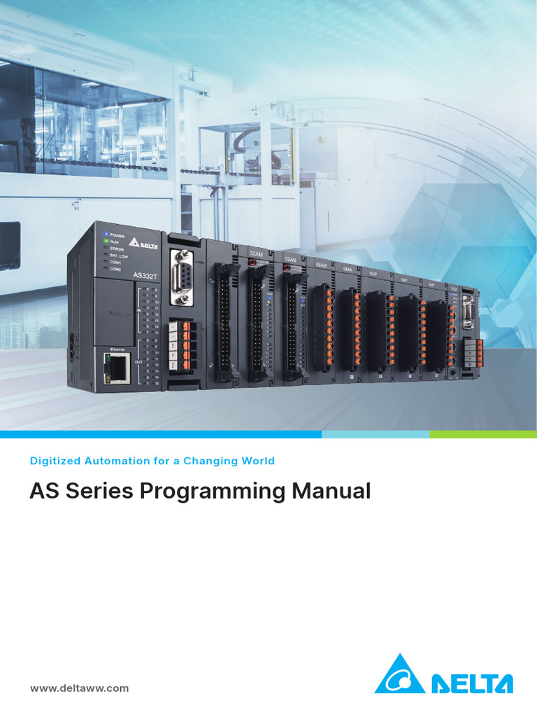 As Series Programming Manual - EN - 20240920 | PDF | Programmable Logic Controller | Input/Output