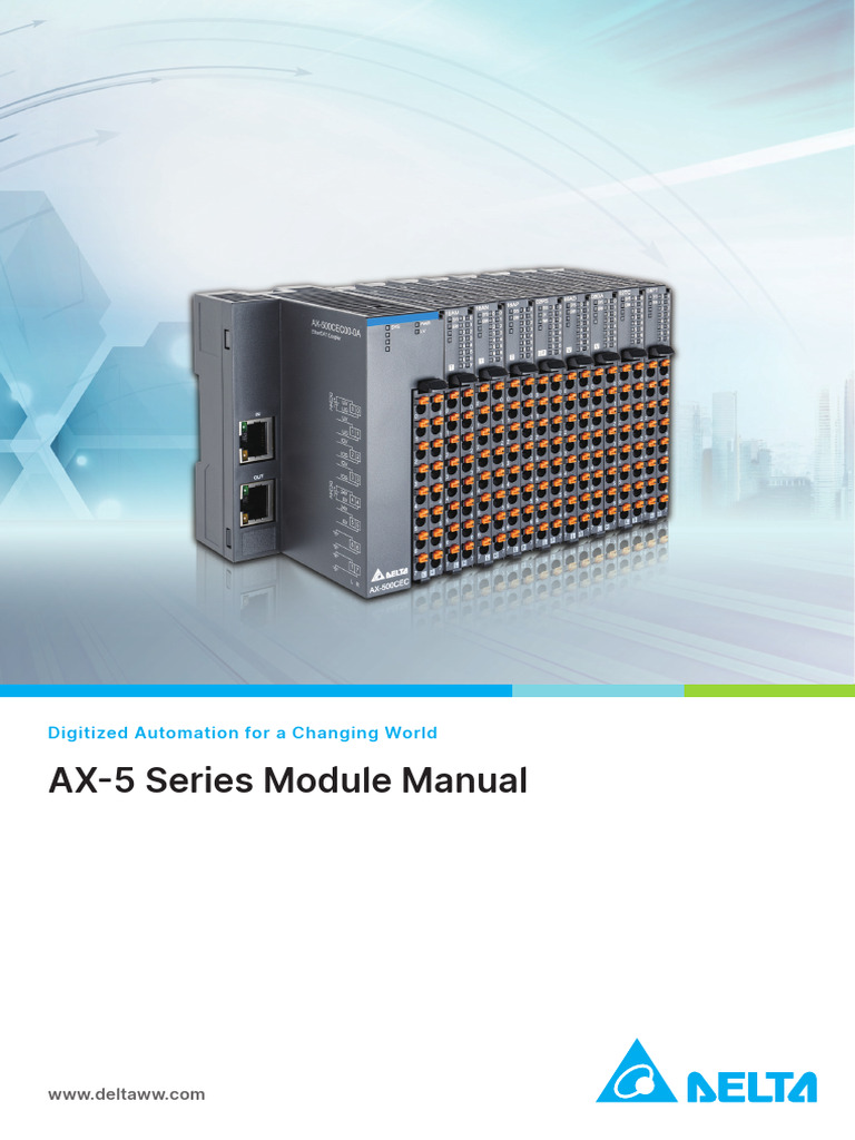 AX-5 Series Module Manual - EN - 20240909 | PDF | Electromagnetic Interference | Parameter ...