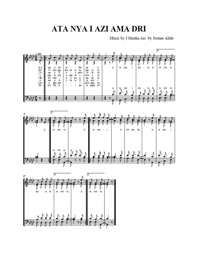 Ata Nya I Azi Ama Dri | PDF