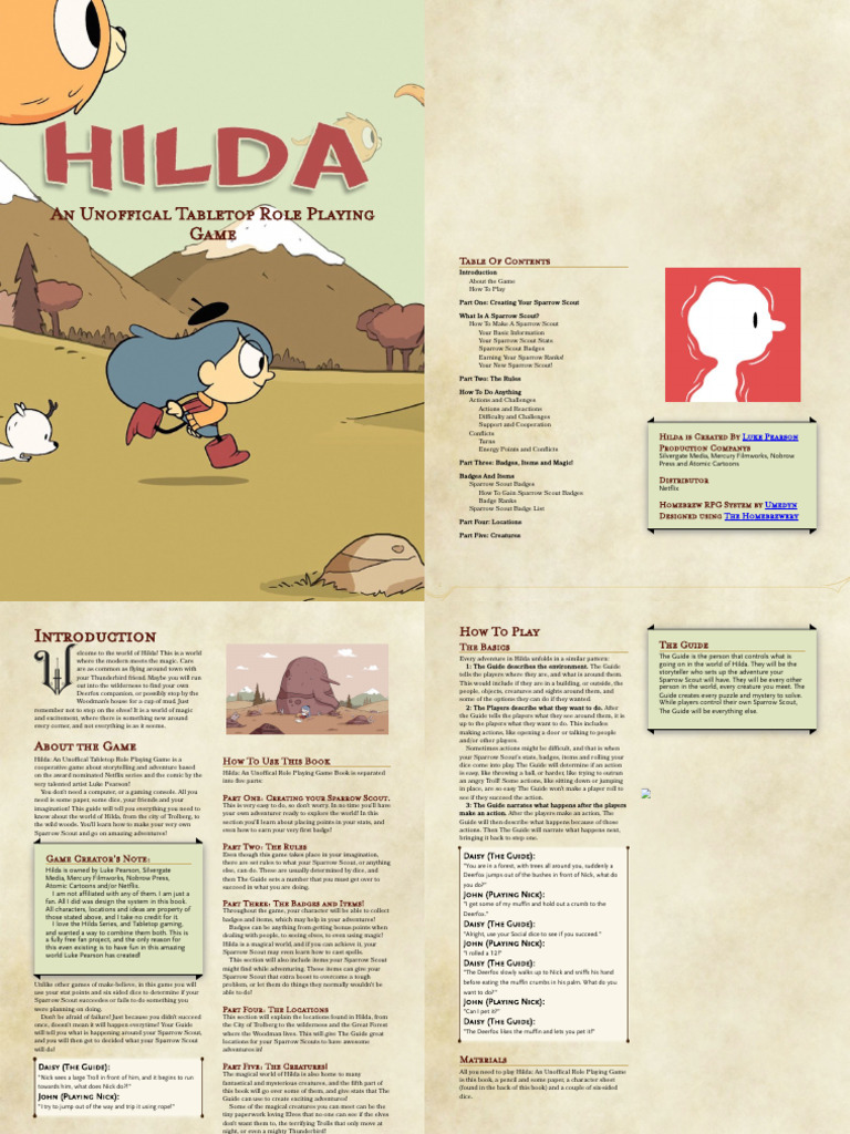 hilda rpg | PDF