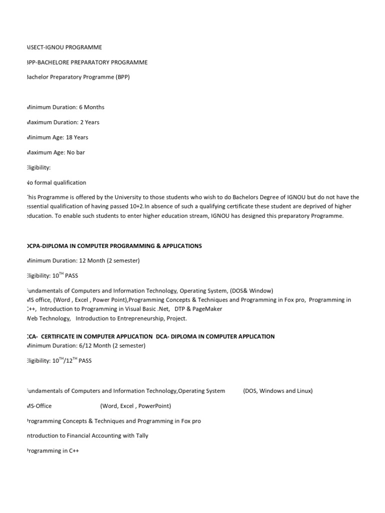 AISECT | PDF | Master Of Business Administration | Operating System