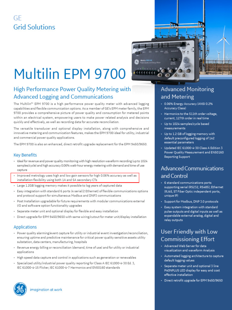 Epm9700 Brochure 32053 en 201809 LTR r010 | PDF | Programmable Logic ...
