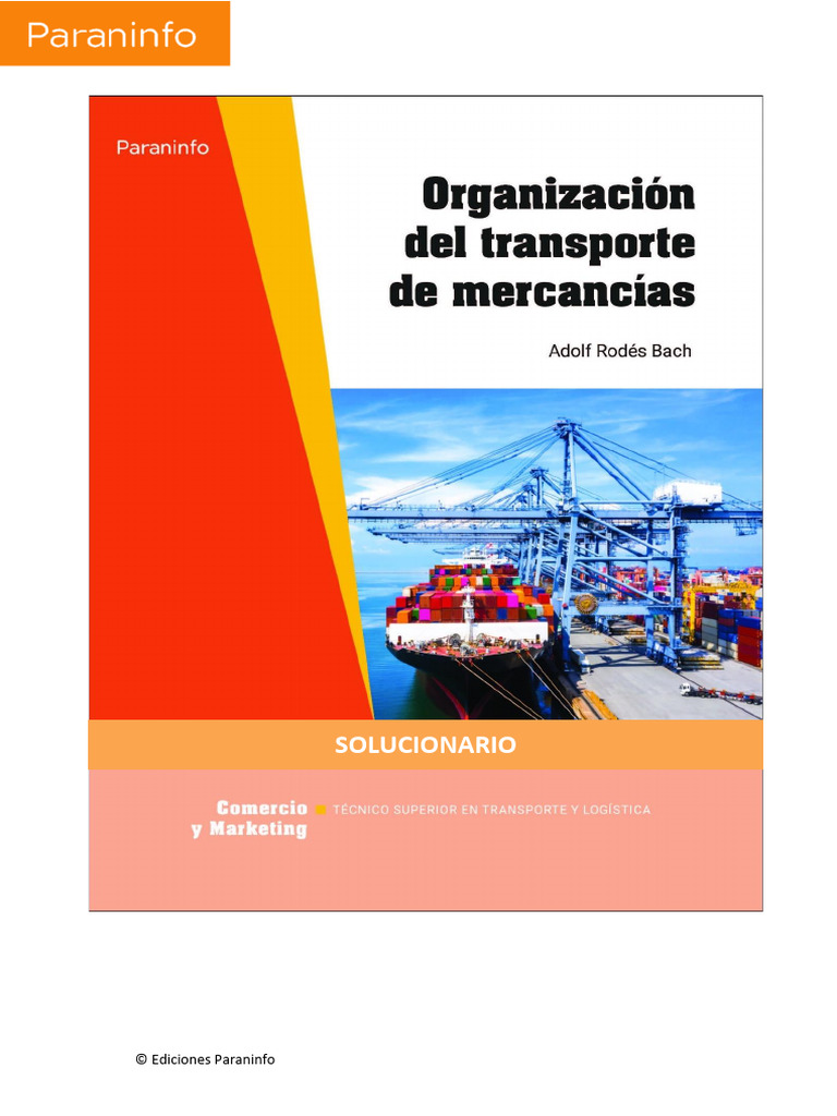 Solucionario Libro Otm Paraninfo | PDF | Transporte | Salario