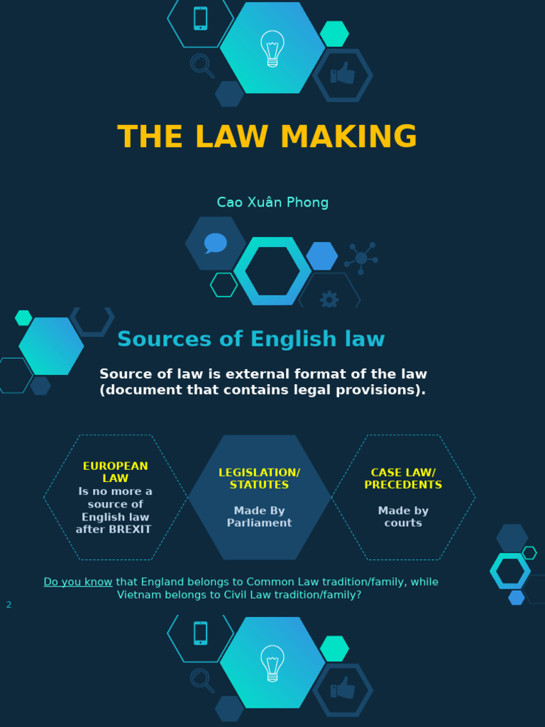 Session 2 Law Making | PDF | Bill (Law) | Precedent