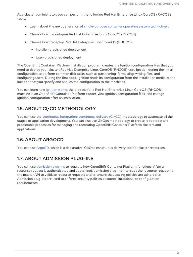 1.5. About Ci/Cd Methodology: Single-Purpose Container Operating System ...