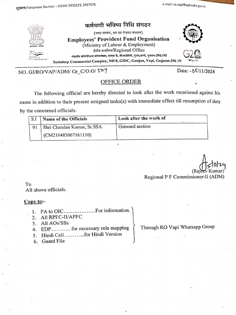 Office Order 509 | PDF