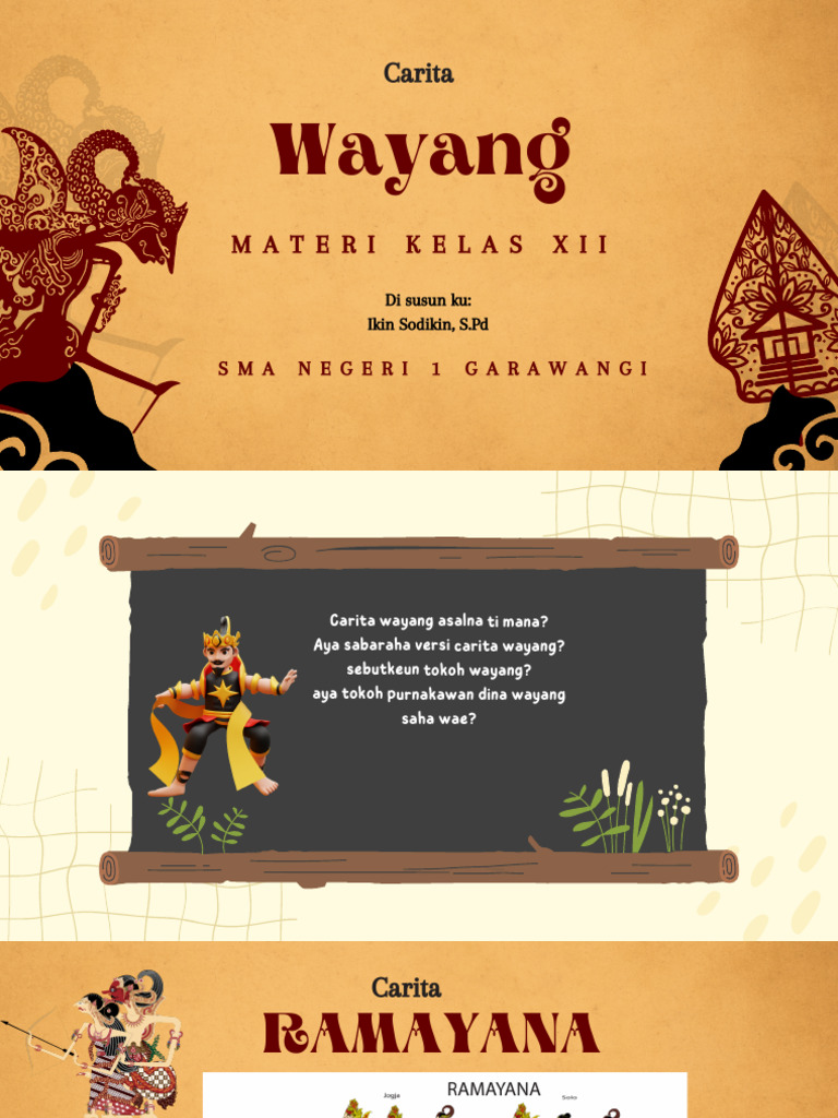 Carita Wayang PDF | PDF