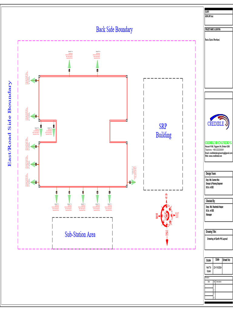 Layout of Earth Pit | PDF | Materials | Building Engineering
