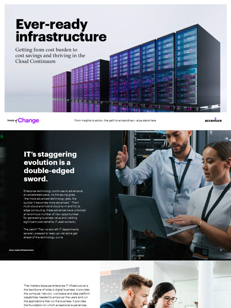 Accenture Ever Ready Infrastructure | PDF | Cloud Computing ...