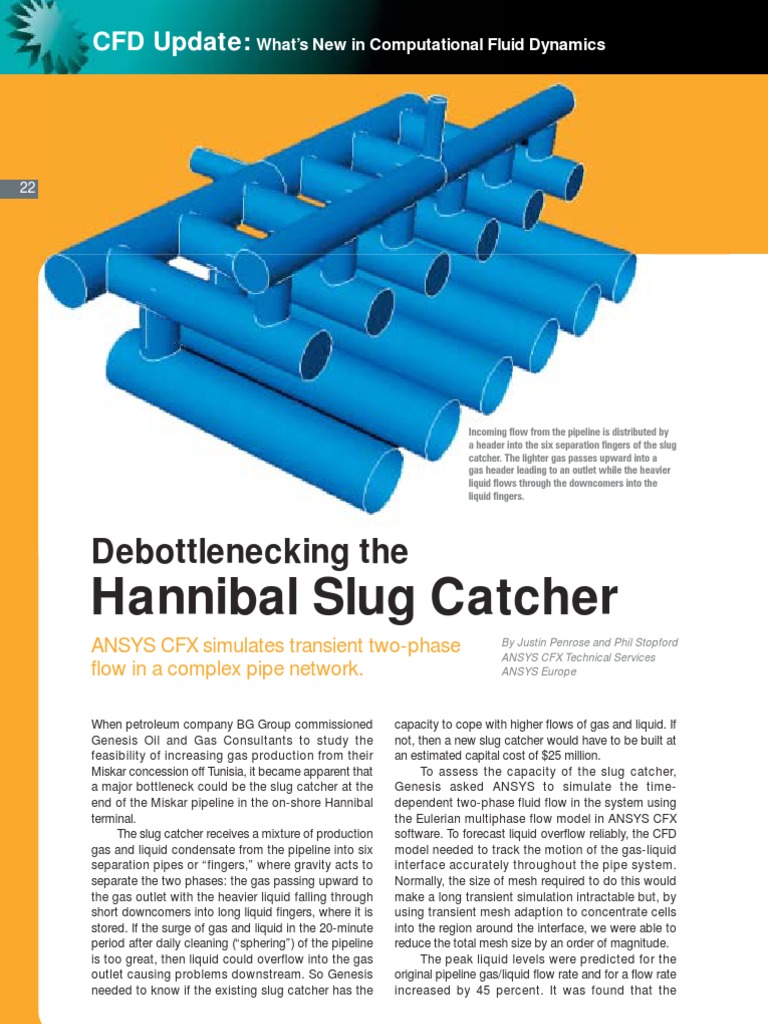 Hannibal Slug Catcher | PDF | Computational Fluid Dynamics | Pipeline Transport