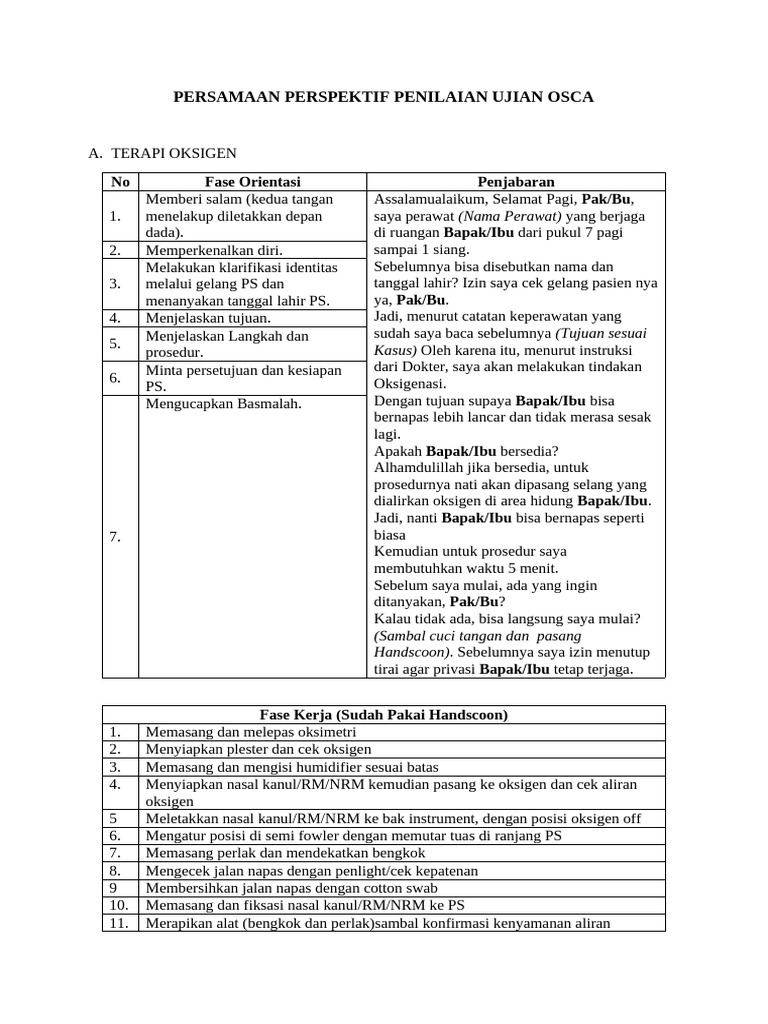 Perspektif OSCA | PDF