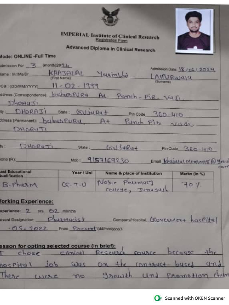 Admission Documents | PDF