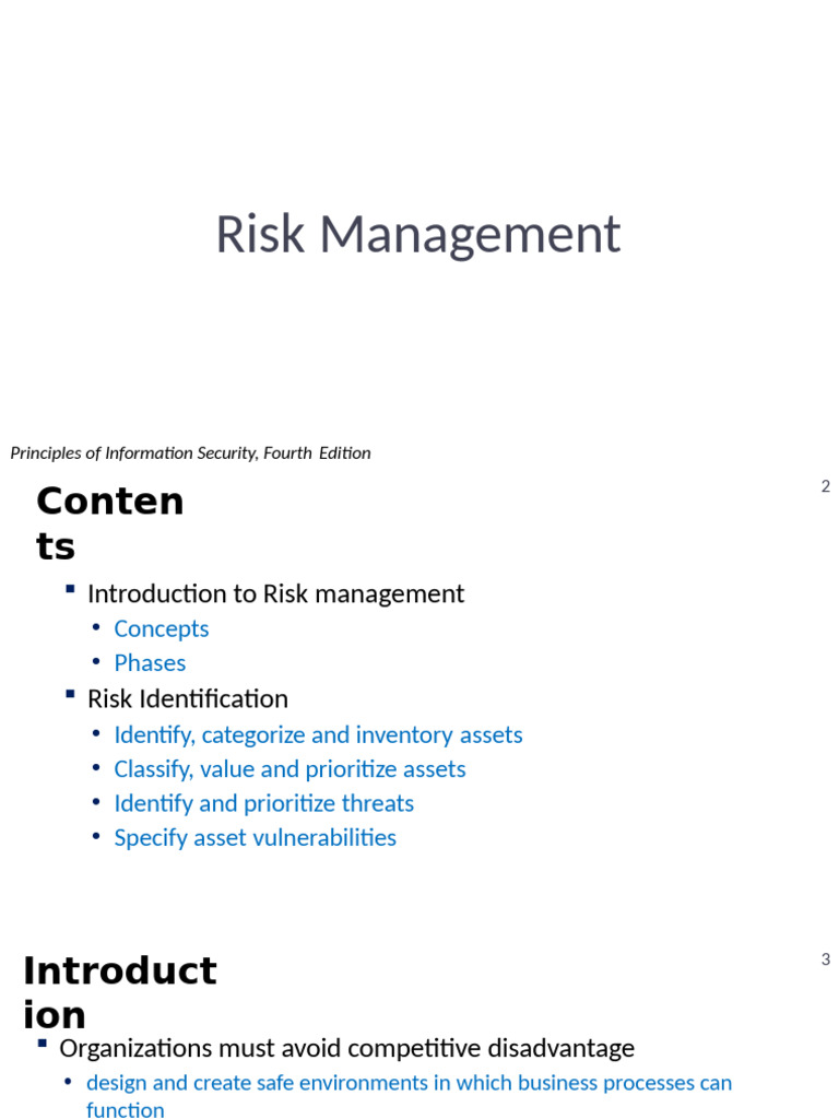 Risk Management | PDF | Risk | Risk Assessment