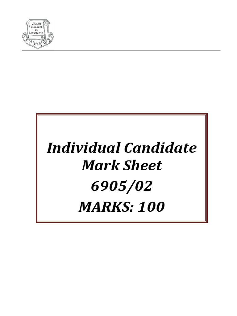 ECESWA Food and Nutrition Marking Scheme | PDF | Taste | Cooking