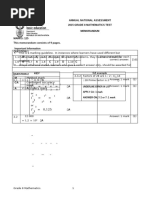Grade 7 Mathematics Exam Paper 2025 | PDF