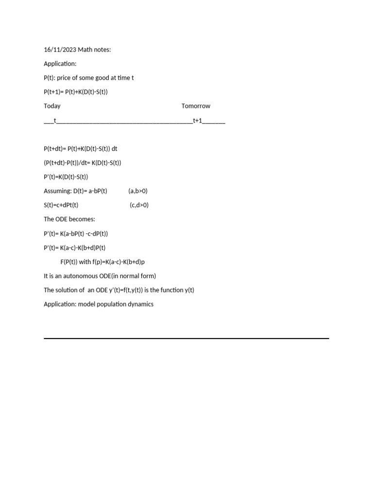 16.11.2023 Math Notes | PDF | Teaching Methods & Materials