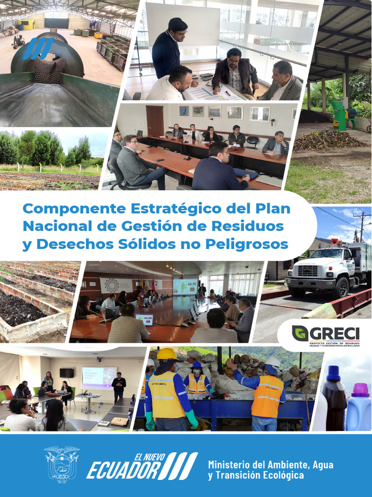 Componente EstratEgico Del Plan Nacional para La GestiOn Integral de Residuos y Desechos SOlidos ...