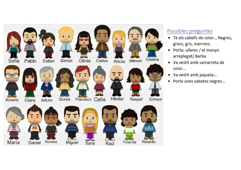 Joc Qui Es Qui | PDF