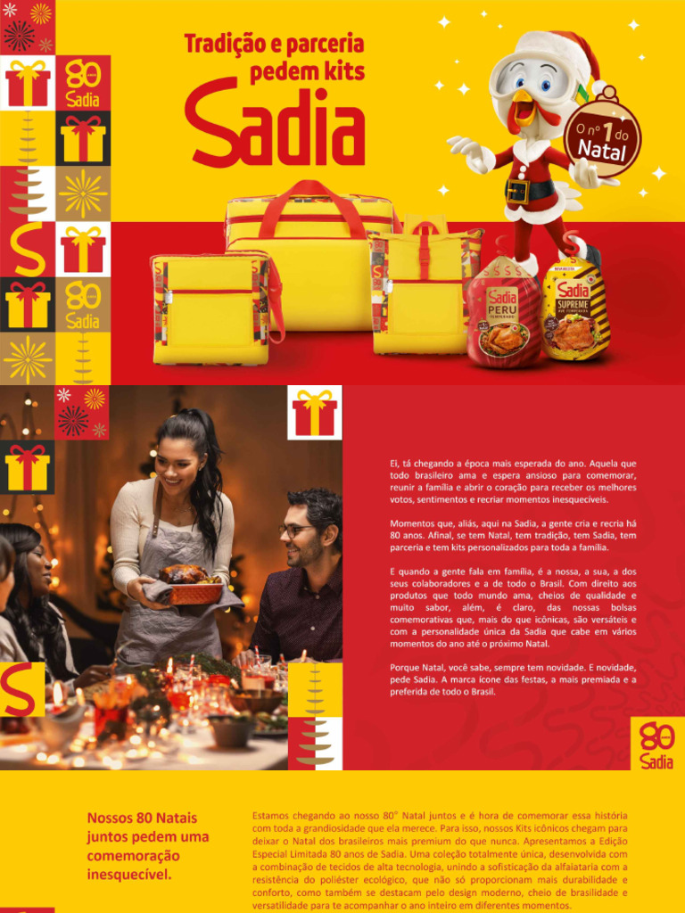 Sadia Kits 2024 - Tabela Outubro | PDF