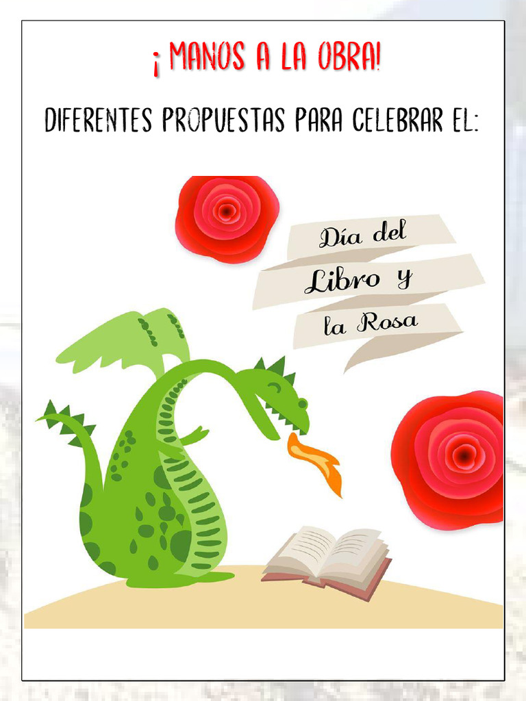 Manualidad Día Del Libro | PDF