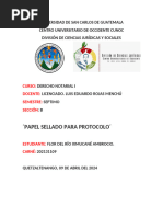 Papel Sellado Especial para Protocolo PDF | PDF | Justicia | Crimen y violencia