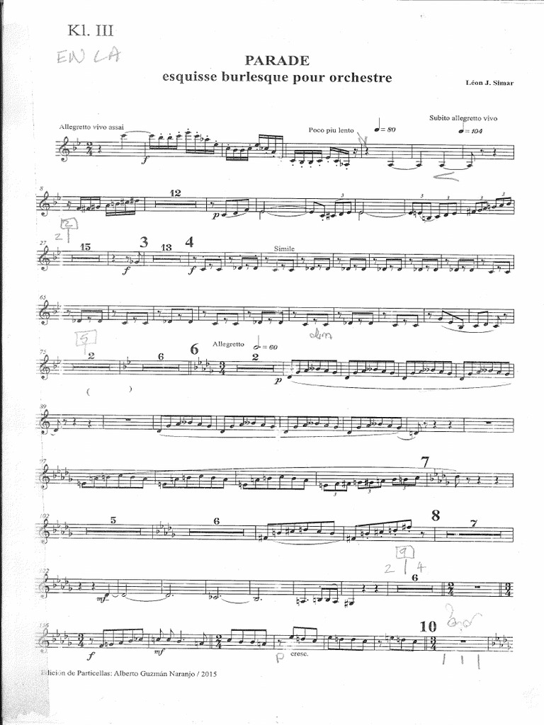 K 1 III Parade | PDF