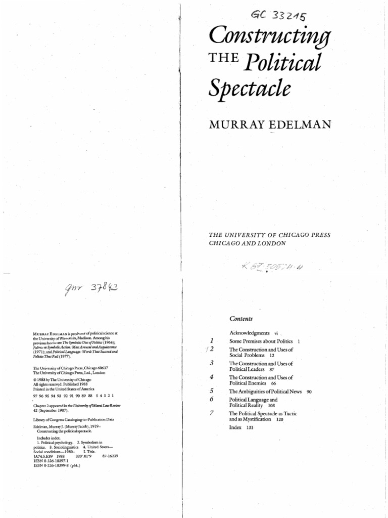 Edelman 1988 - Chapter 1 | PDF