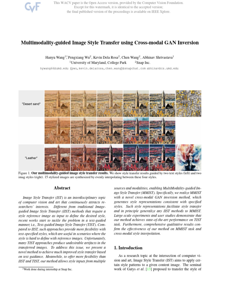 Wang_Multimodality-Guided_Image_Style_Transfer_Using_Cross-Modal_GAN ... Wang_Multimodality-Guided_Image_Style_Transfer_Using_Cross-Modal_GAN ...