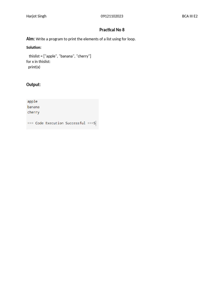 Harjot 8_18 | PDF | String (Computer Science) | Letter Case