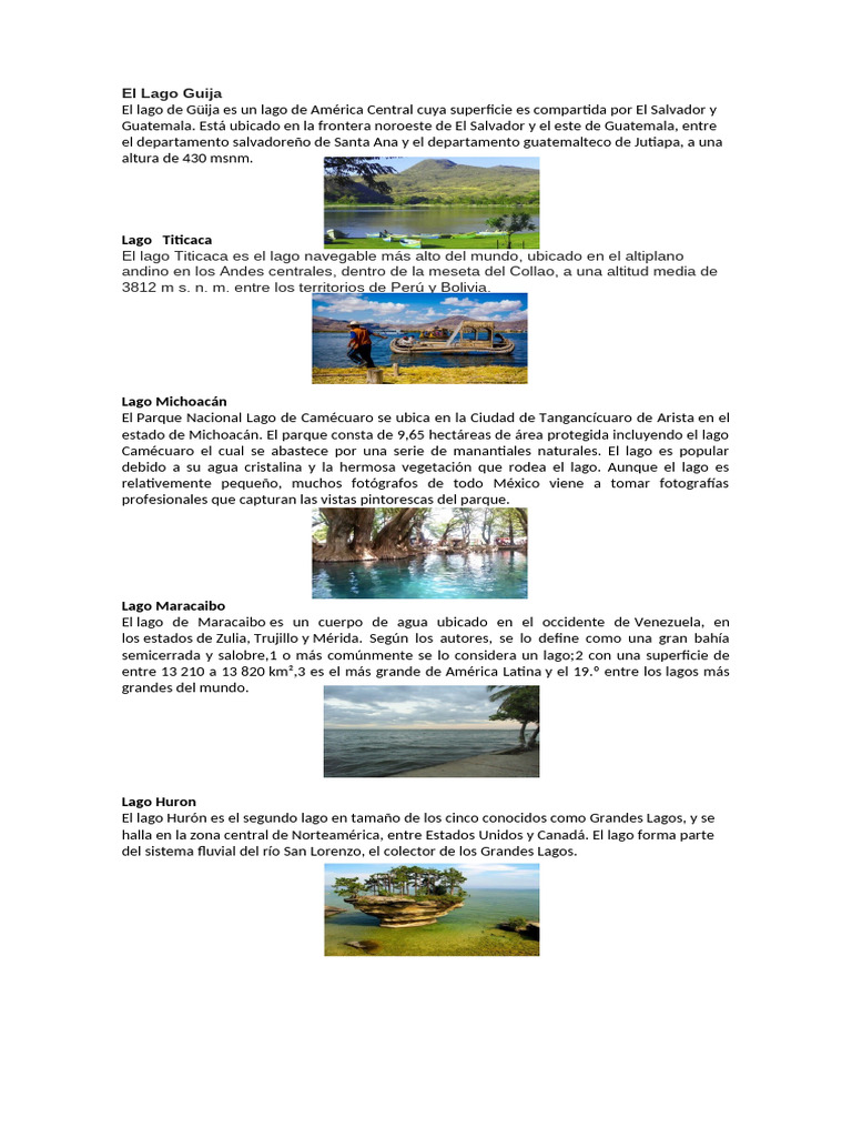 El Lago Guija | PDF | Hogar, jardinería y bricolaje
