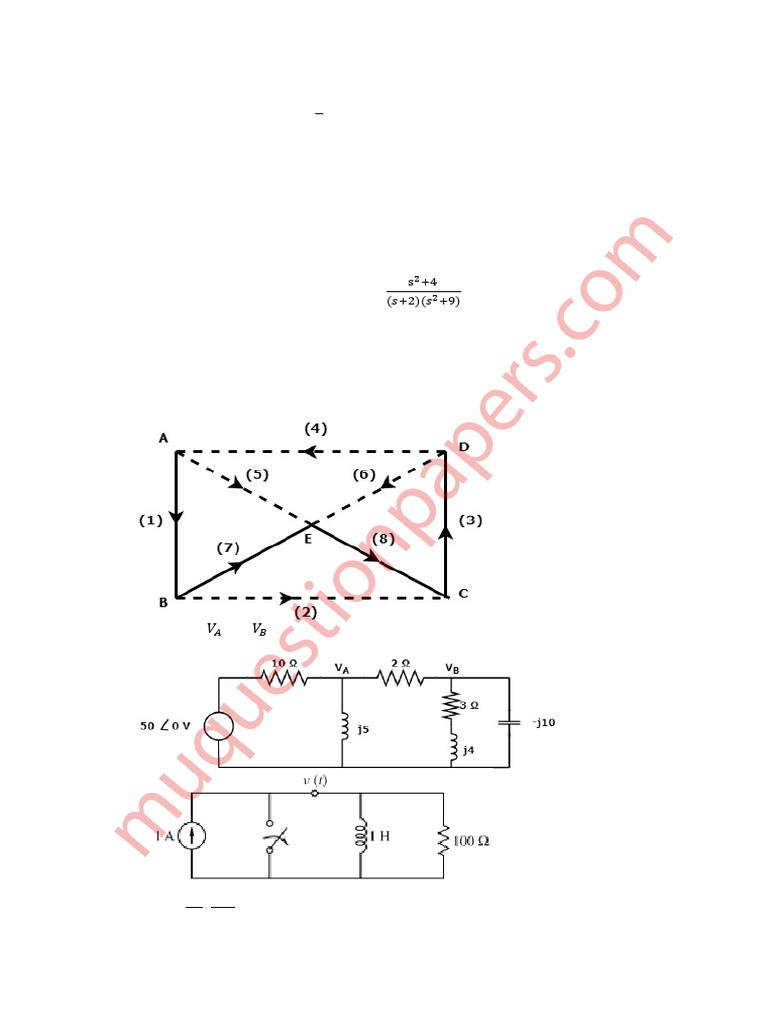 Be Electrical Engineering Semester 3 2023 May Electrical Circuit Analysisrev 2019 C Scheme | PDF ...