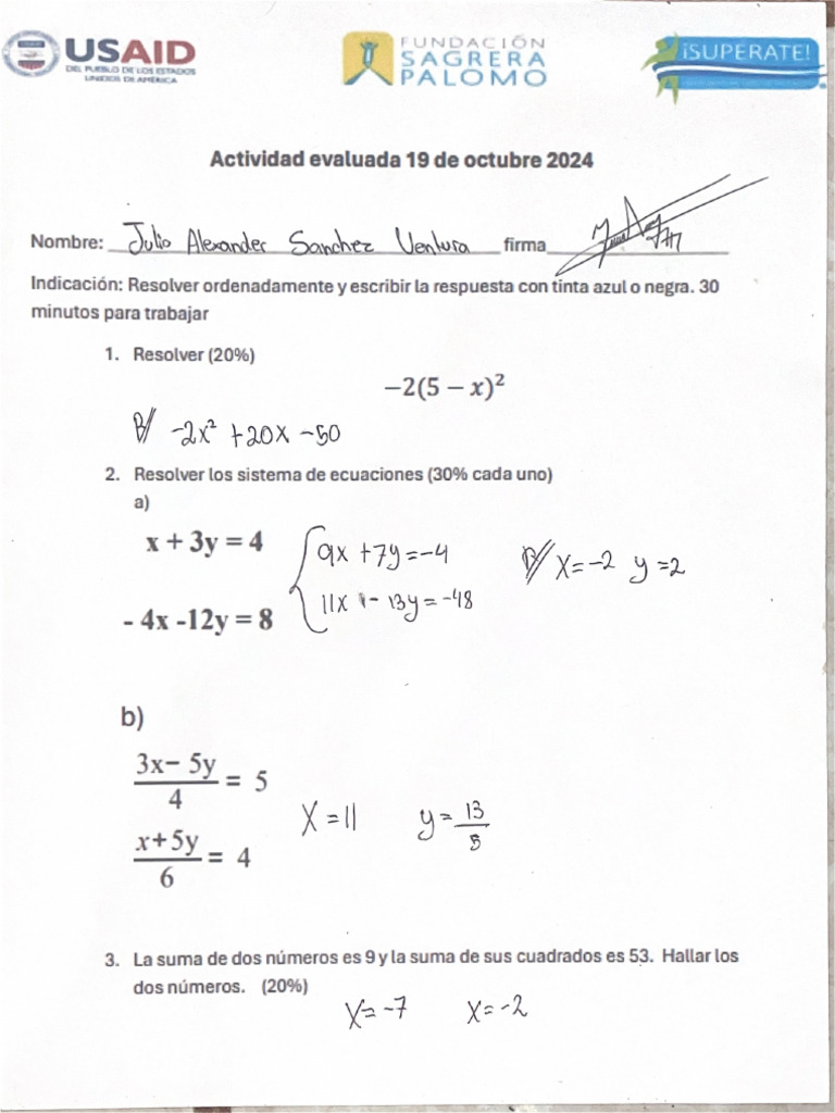 Actividad Evaluada 2 | PDF