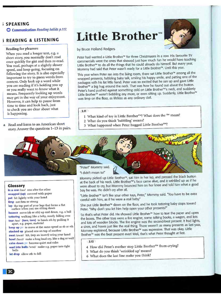 Short Story Little Brother | PDF
