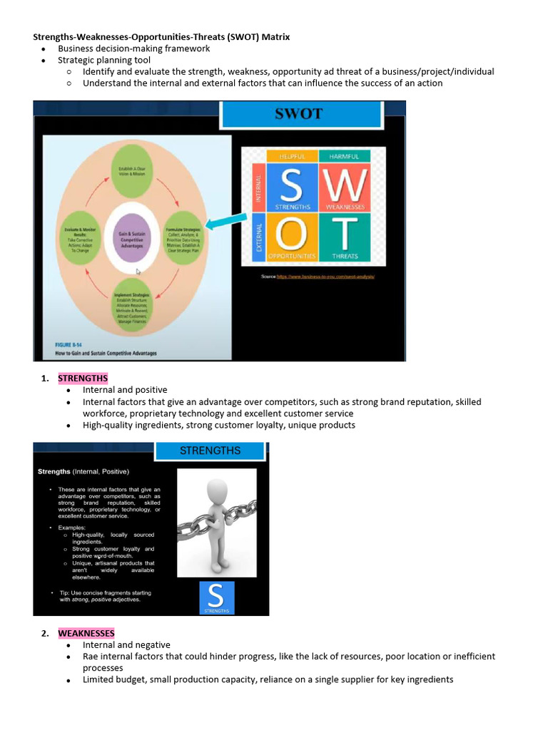 SWOT Analysis | PDF