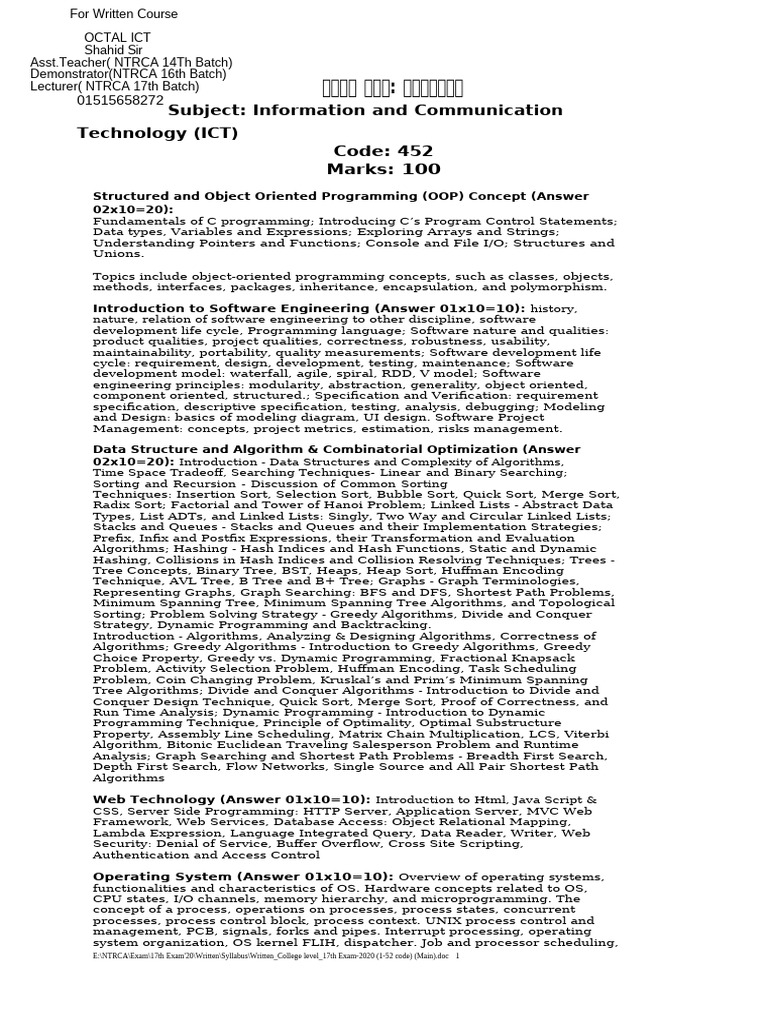 College Ict Written | PDF | Internet Protocol Suite | Databases