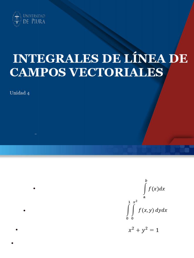 10.3. Cálculo Vectorial | PDF | Vector Euclidiano | Integral