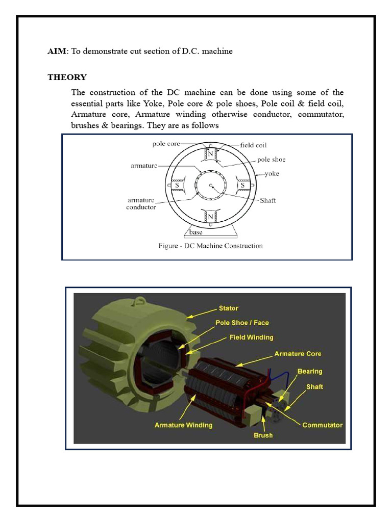 DC Machine NEP | PDF | Magnetism | Electrical Engineering