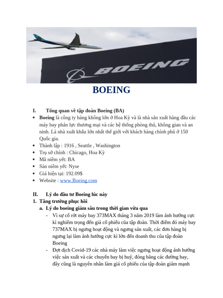 BOEING | PDF
